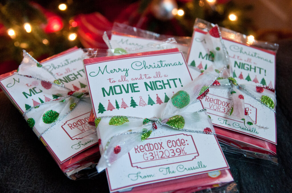 Redbox Gift Printable – Page 2 – Bits of Everything